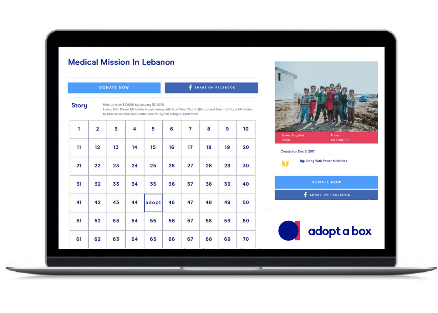 Donate - Donate form - Living With Power